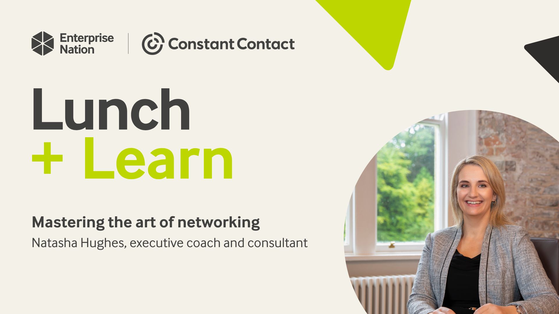 Lunch and Learn: Mastering the art of networking, Thursday 28th Nov 2024 | Enterprise Nation